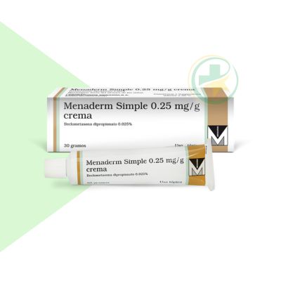 Menaderm Simplex: foglietto illustrativo