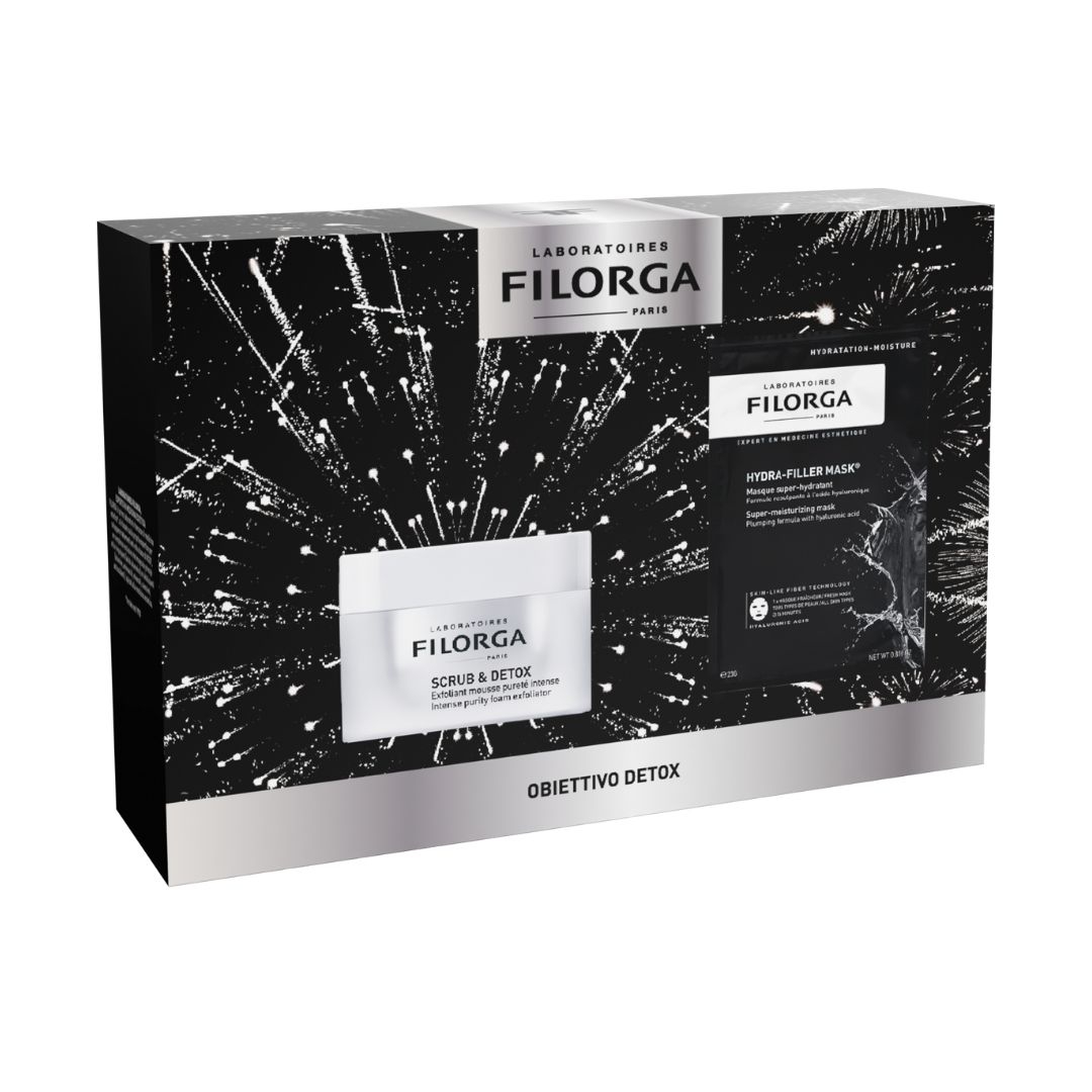 Filorga Cofanetto Scrub e DetoxHydrafiller Mask | farmaciaeuropea.it